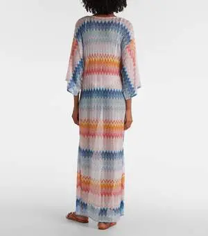 Missoni Ombr� Knitted Beach Cover-up - Multicoloured