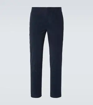 Gabriela Hearst Cotton Corduroy Straight Trousers - Blue