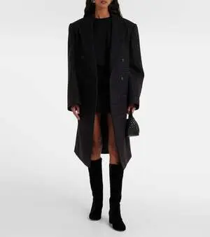GIANVITO ROSSI Joelle 45 Velvet Knee-high Boots - Black
