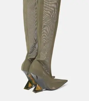 Attico Cheopissima Pantashoes - Green