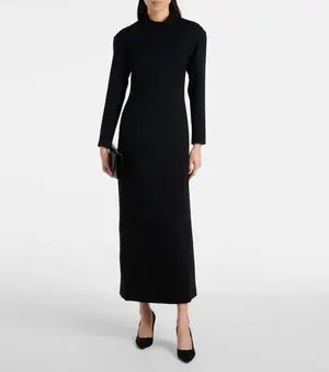 THE ROW Arno Wool Maxi Dress