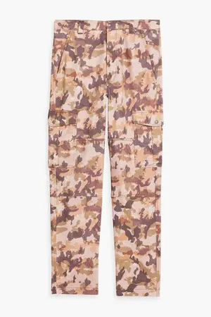 Isabel Marant Étoile Elyo Camouflage-print Jeans