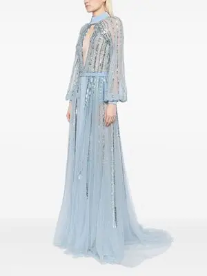 SAIID KOBEISY Embroidered Dress