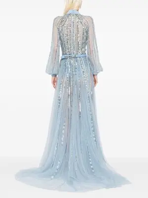 SAIID KOBEISY Embroidered Dress