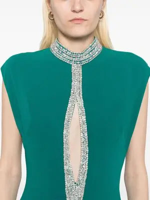 SAIID KOBEISY Crystal-embellished Gown