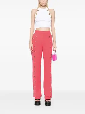 SAIID KOBEISY Metal-ring Tailored Trousers