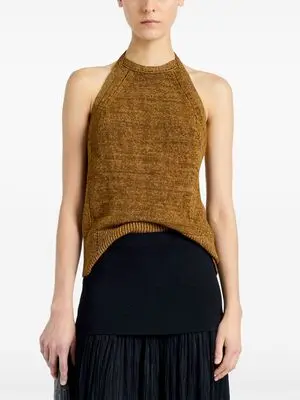 Proenza Schouler Leona Top - Brown