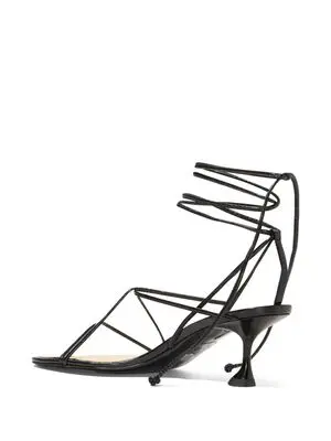Proenza Schouler Tee Sandals - Black