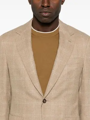 Canali Checked Blazer