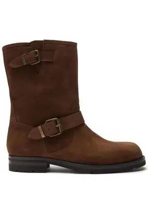 Scarosso Buckled Boots For Men
