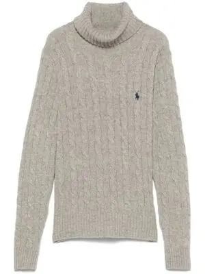 Polo Ralph Lauren Cable-knit Turtleneck Sweater