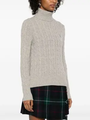 Polo Ralph Lauren Cable-knit Turtleneck Sweater