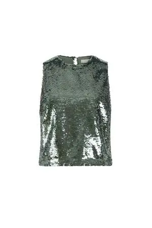 MARIE OLIVER Davis Sequin Top - Rosin