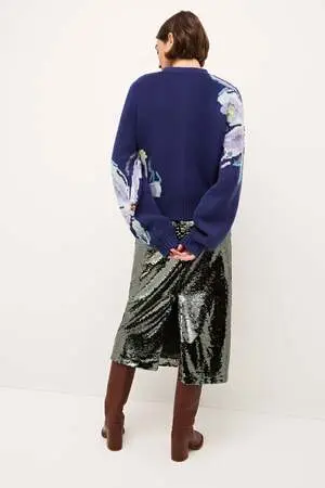 MARIE OLIVER Calister Cardigan - Heliotrope