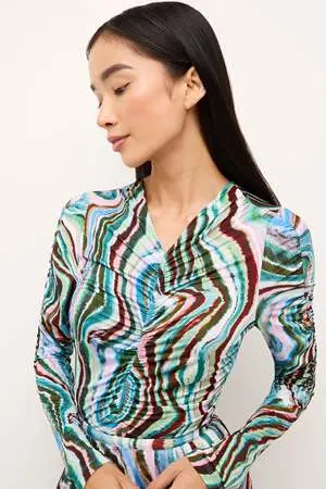 MARIE OLIVER Brodie Top
