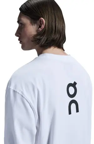 On Club Lg-t Organic Cott T-shirt - White