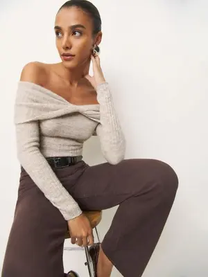 Reformation Off The Shoulder Sweaters For Women