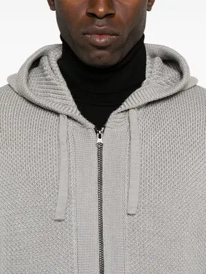 C.P. COMPANY Knitted Zip-up Hoodie