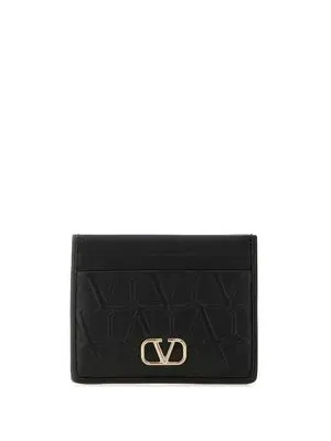 Valentino Garavani Vlogo Cardholder - Black