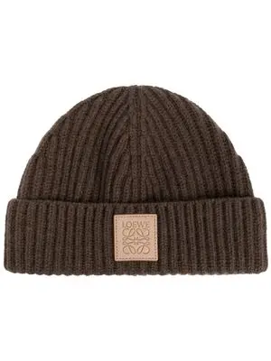 Loewe Cashmere Beanie - Neutrals