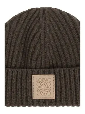Loewe Cashmere Beanie - Neutrals