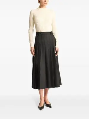 Fusalp Tita Midi Pleated Skirt