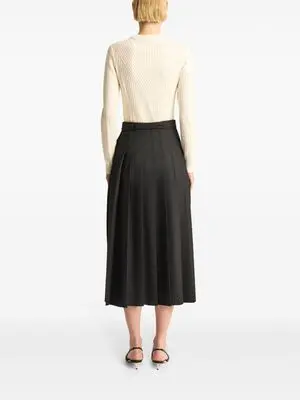 Fusalp Tita Midi Pleated Skirt