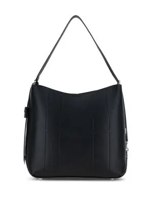 Hogan Leather Shoulder Bag - Black