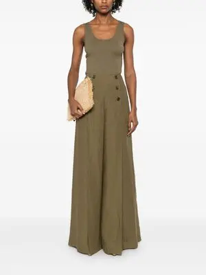 Ralph Lauren Fine-ribbed Tank Top - Green