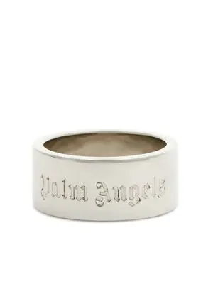 Palm Angels Logo Band Ring