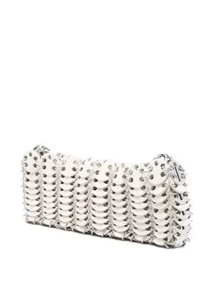 Rabanne Nano Iconic 1969 Crossbody Bag - White