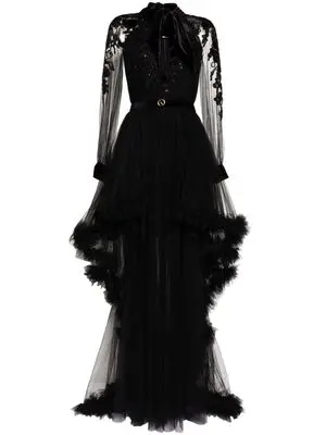 SAIID KOBEISY Bead-embellished Dress