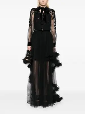 SAIID KOBEISY Bead-embellished Dress