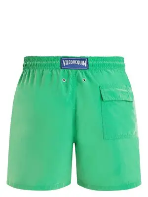 Vilebrequin Logo Patch Swim Shorts - Green