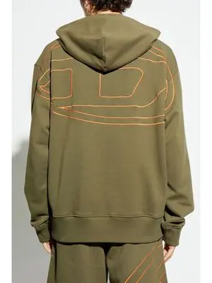 DIESEL® S-macs-hood-megoval-d Hoodie