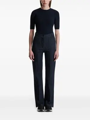 Fusalp Bridget Palazzo Pants - Blue