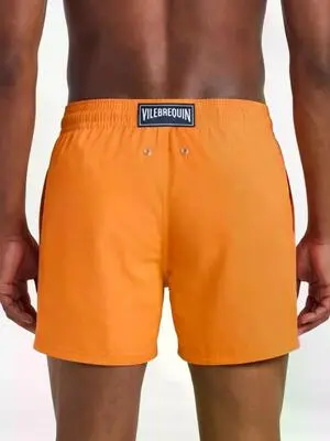Vilebrequin Logo-patch Swim Shorts - Orange