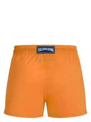 Vilebrequin Logo-patch Swim Shorts - Orange