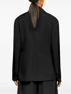 JW Anderson Wrap-design Blazer - Black