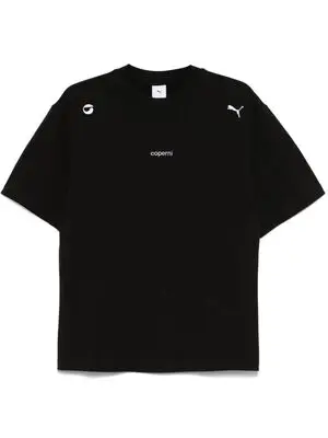 Coperni X Puma Logo-embroidered T-shirt