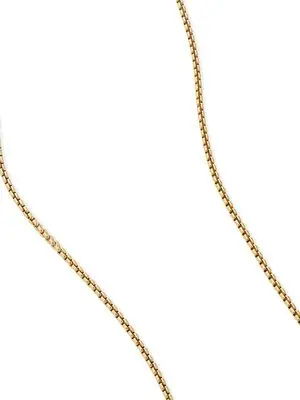 David Yurman 18kt Yellow Box Chain Necklace - Gold