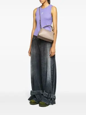 JW Anderson Logo-embroidered Top - Purple