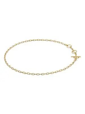 David Yurman 18kt Yellow Dy Madison Three Ring Chain Necklace - Gold