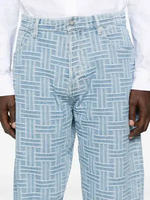 Kenzo Weave Button Jeans