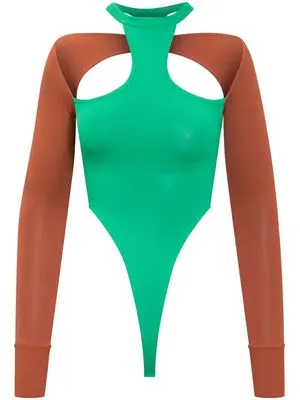 ALESSANDRO VIGILANTE Two-tone Bodysuit