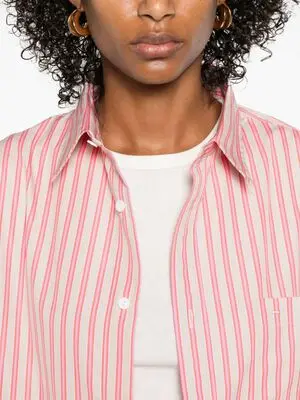 Matteau Striped Shirt - Pink