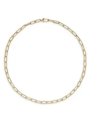 David Yurman 18kt Yellow Dy Madison Chain Necklace - Gold