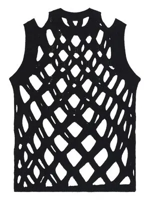 Comme Des Garçons Open-knit Top