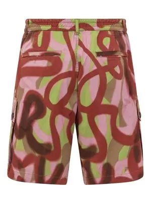 Dsquared2 Printed Bermuda Shorts - Pink