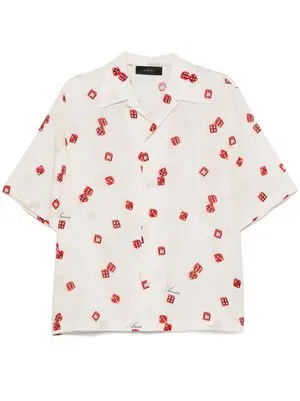 Amiri Spread Collar Shirts For Men